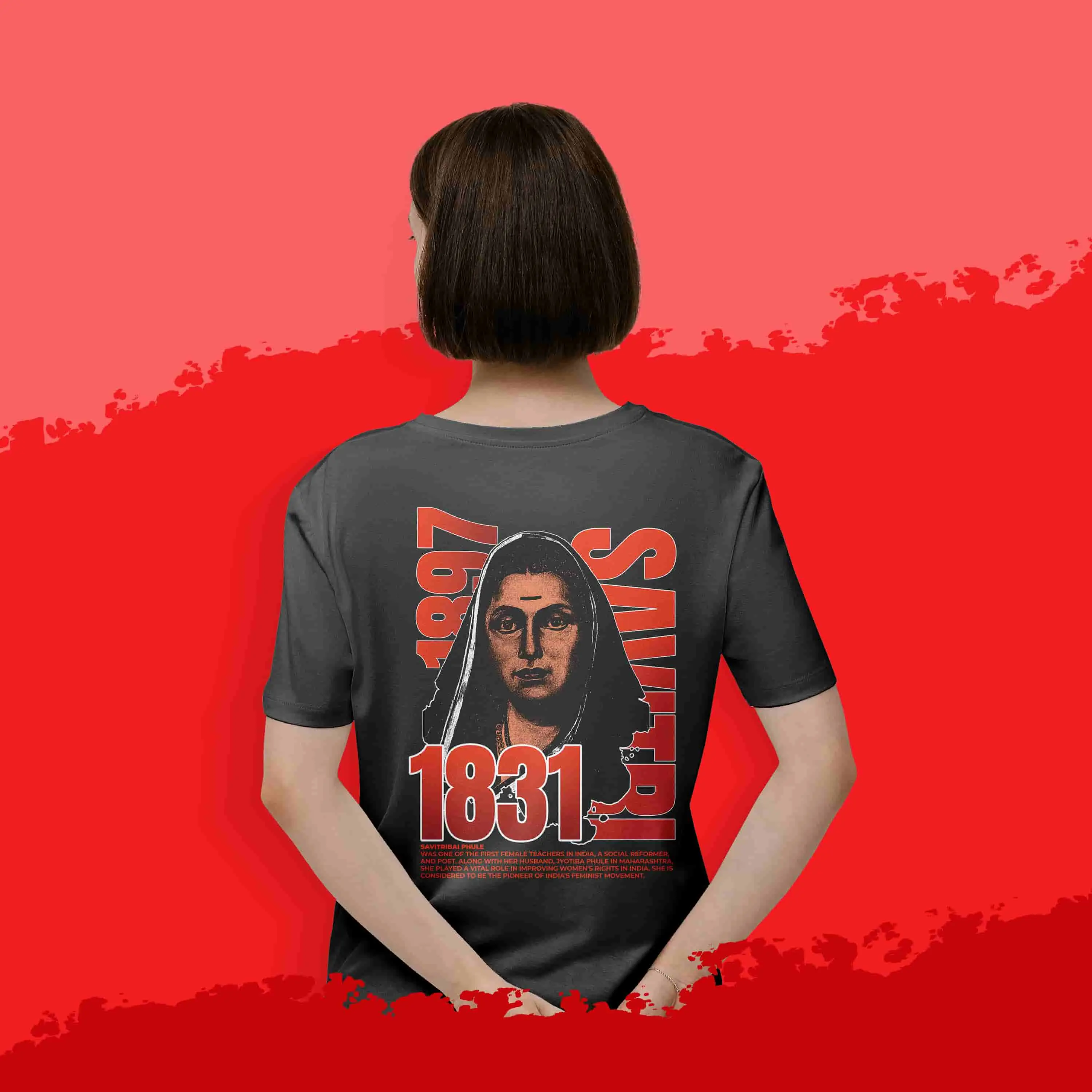 VIBETARA - Social Reformers T Shirt with Graphic Design